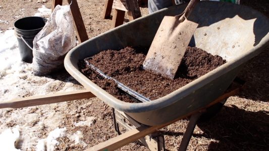 DIY Seed Starting Mix with Compost - From Scratch Farmstead
