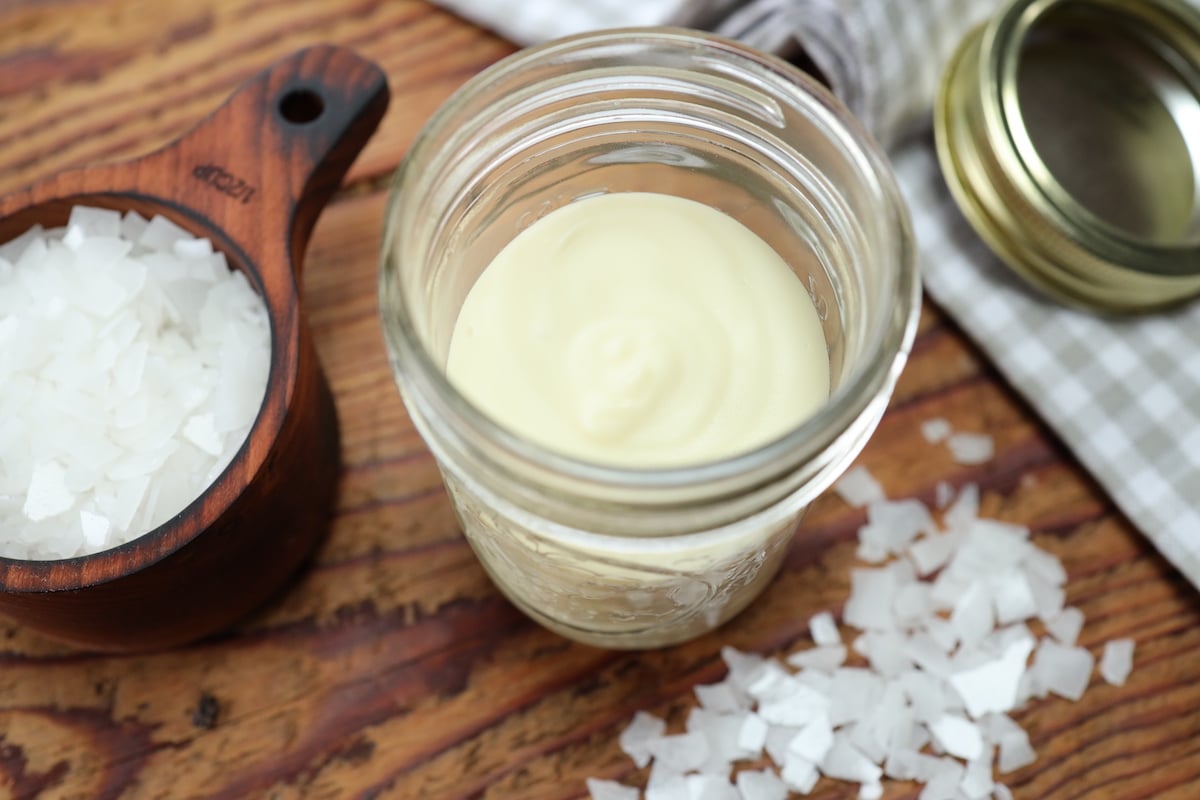 DIY Tallow Magnesium Lotion - From Scratch Farmstead