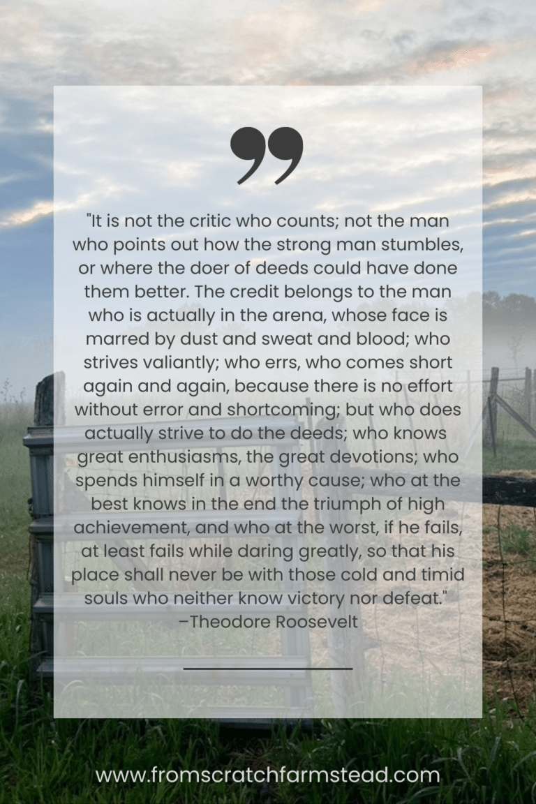 25 Homesteading Quotes To Empower And Inspire - From Scratch Farmstead