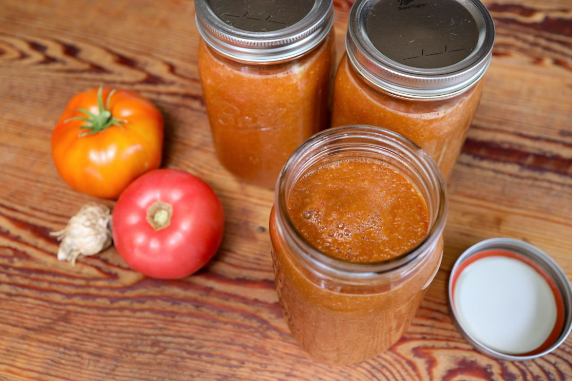 Sugar Free Tomato Sauce (Easy, no peel recipe!) - From Scratch Farmstead