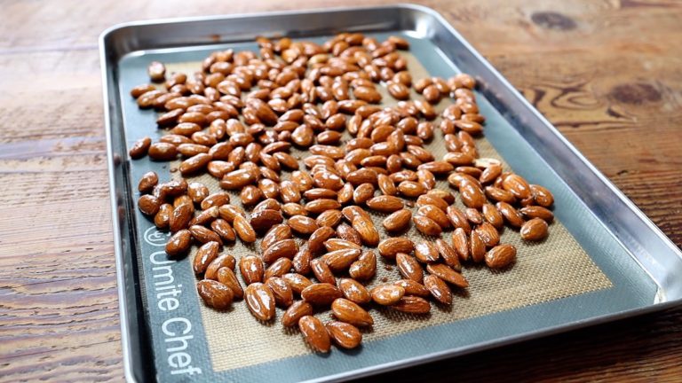 Cinnamon Maple Roasted Almonds (4 Ingredients!) - From Scratch Farmstead