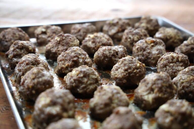 Easy Meatballs Without Breadcrumbs (5 Ingredients) - From Scratch Farmstead