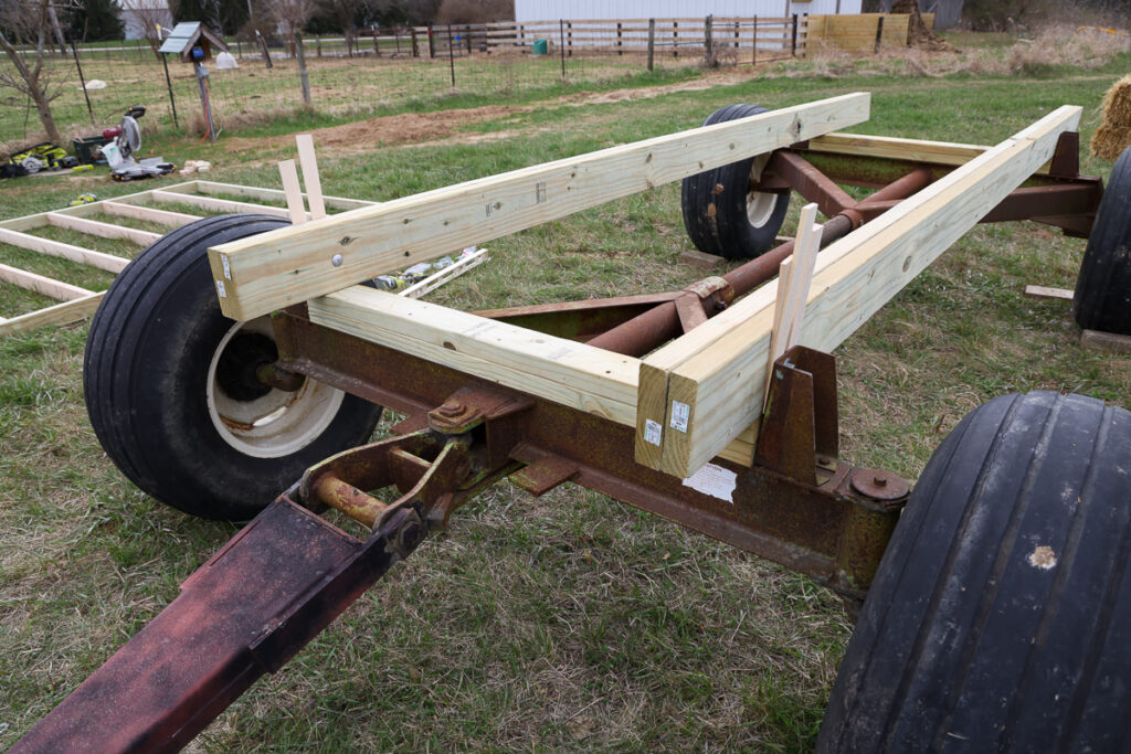 Ultimate DIY Movable Chicken Coop | Running Gear Egg Mobile Build ...