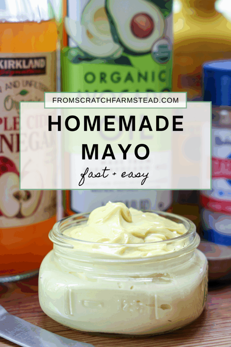 Homemade Mayo with Avocado Oil - From Scratch Farmstead