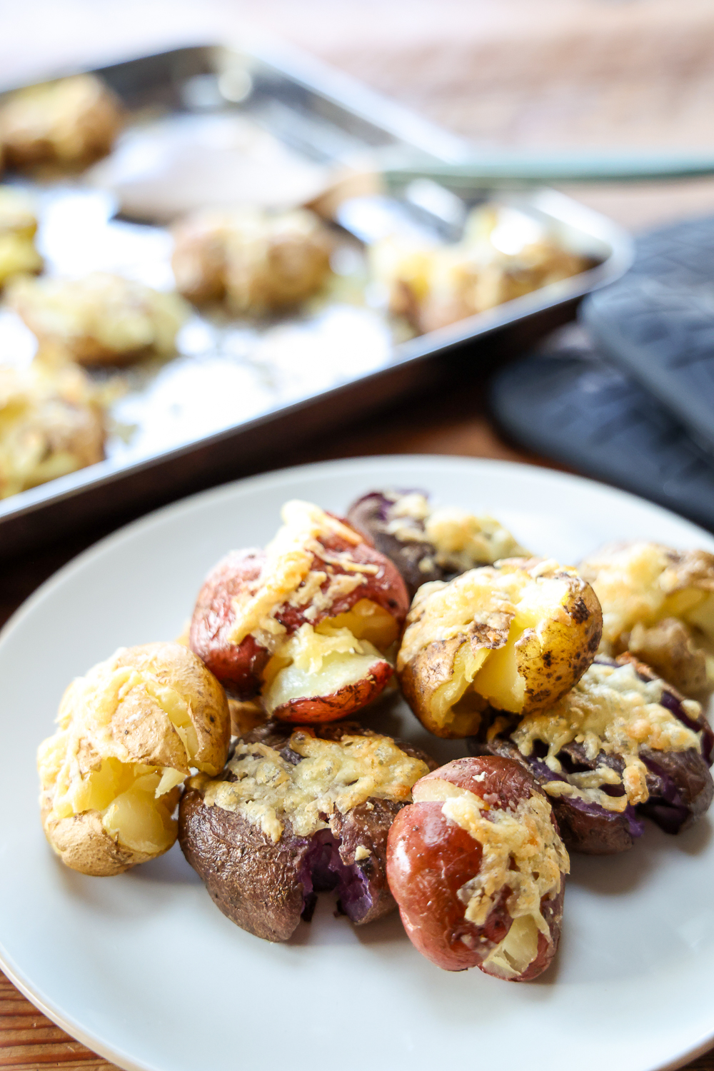 Parmesan Smashed Potatoes - The Side Everyone Loves - From Scratch ...